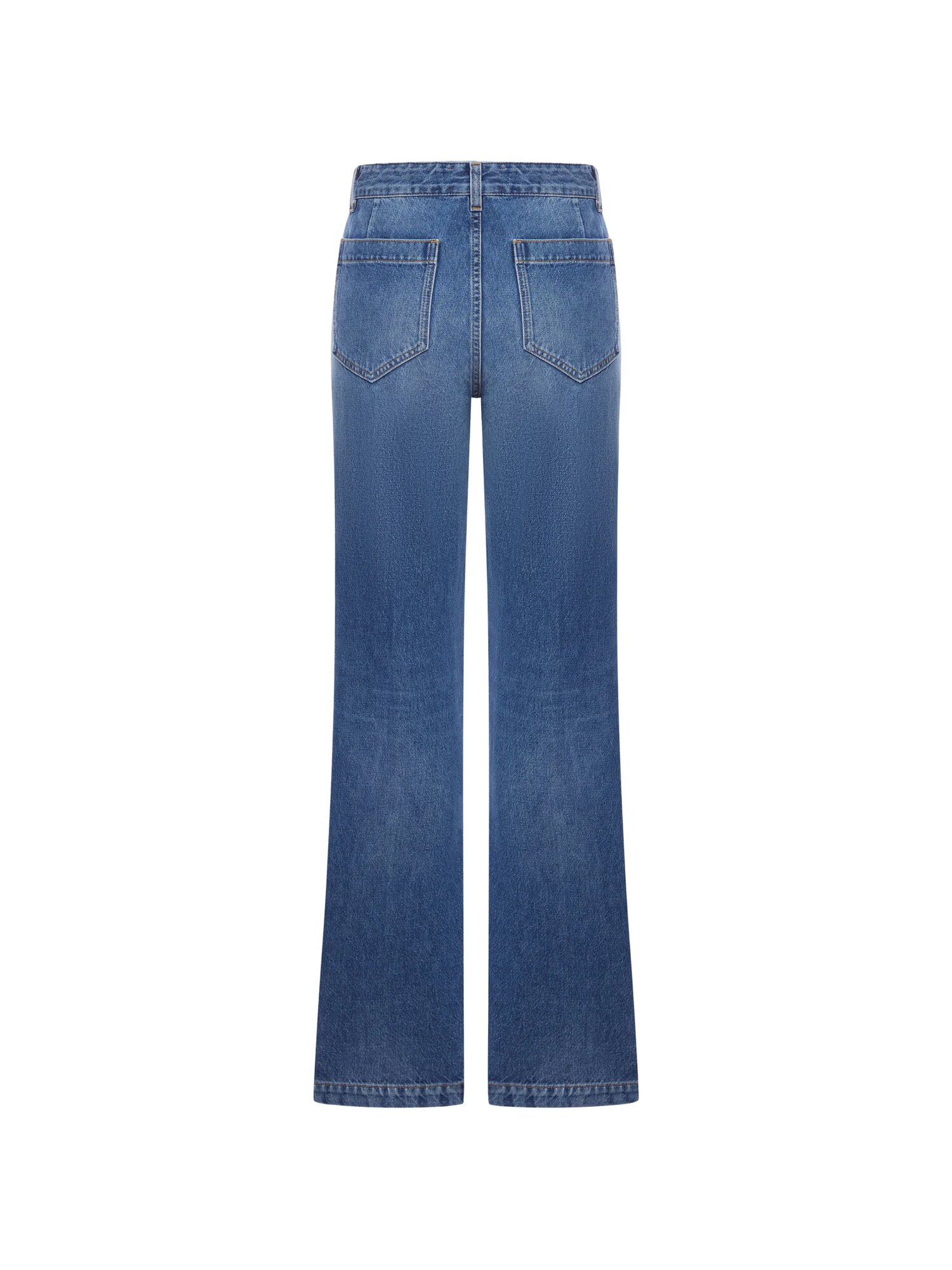 Джинсы seafarer Patch-pocket flared jeans, размер M, blue — фото 1