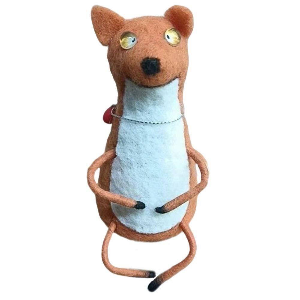 Маленькая лисичка, фетровая игрушка, подарок для детей