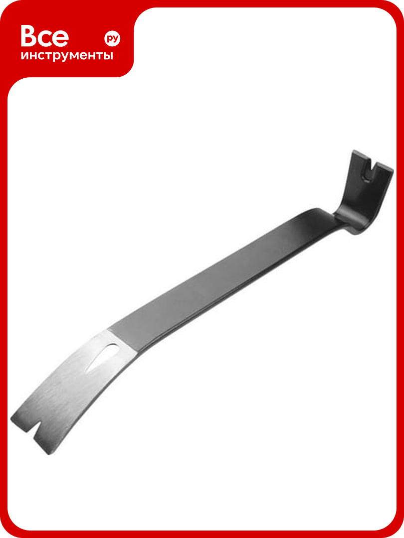 Лом‑гвоздодер TOLSEN профессиональный плоский без кованой рукояти, стальной листовой инструмент для демонтажа крепежа