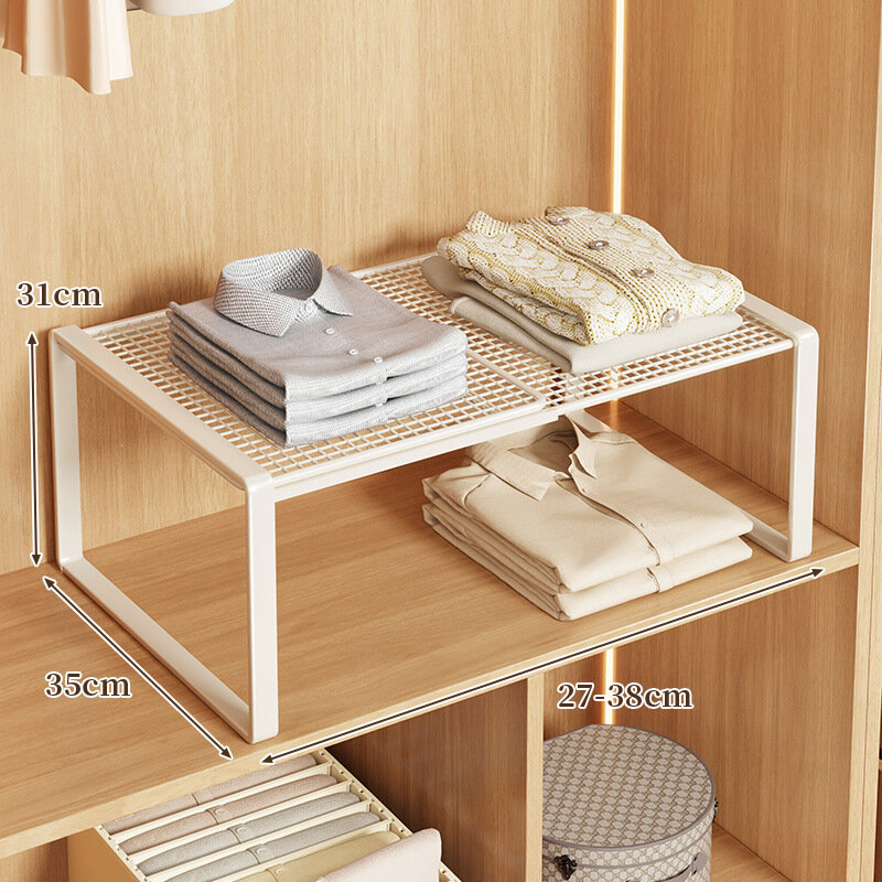 Расширяемый шкаф для одежды, многослойная перегородка, стеллаж для хранения, перегородка для шкафа, внутренняя слоистая доска, многослойный стеллаж для одежды