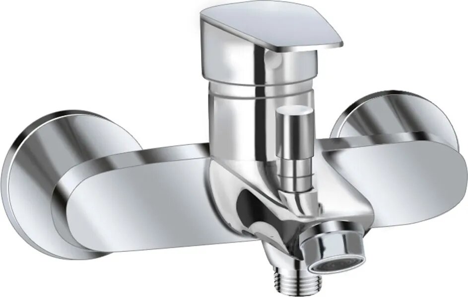 Смеситель для ванны и душа AQUAme Prato AQMP6112 хром