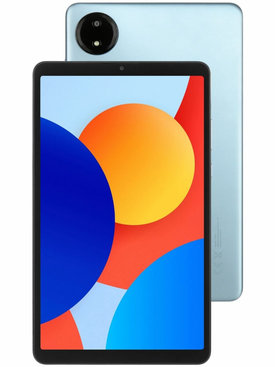 Планшет Xiaomi Redmi Pad SE, 8GB/128GB, Android 10, IPS, 3G/4G, 8MP, Bluetooth, голубой