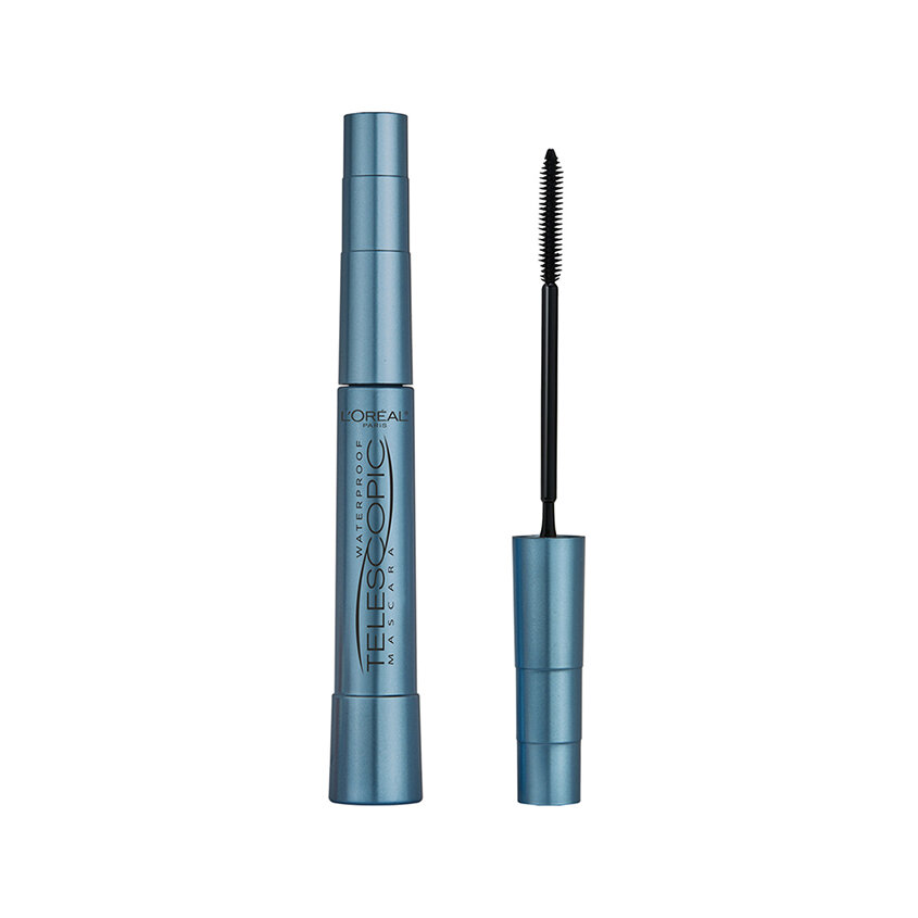 Тушь для ресниц LOREAL TELESCOPIC водостойкая тон Черный