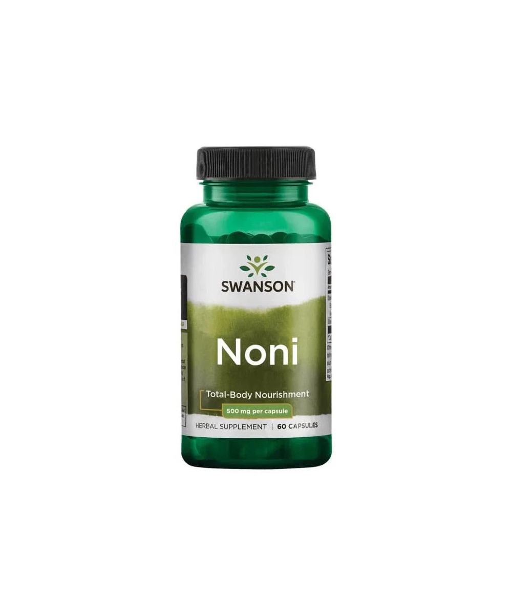 Swanson Health Products Noni / Нони 500 мг, для иммунитета, 60 капсул