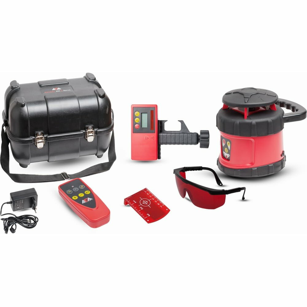 Нивелир Ada Rotary 500 H Servo (А00338), ротационный, лазерный, 635 нм, красный
