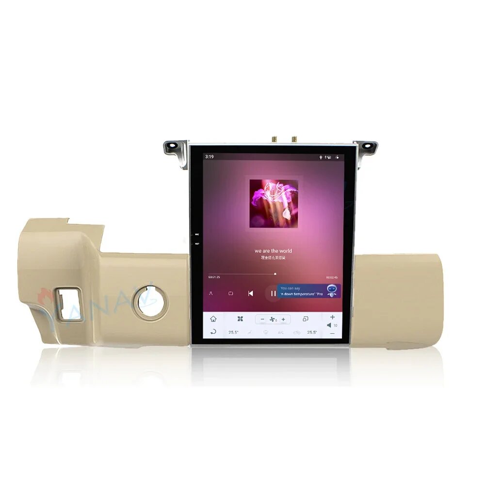 Автомобильный радиоприемник Android 13 128 ГБ для Land Rover Range Rover Sport L320 2009-2013, ЖК-панель переменного тока, мультимедийный плеер, GPS-навигация, Carplay LHD Beige 128GB