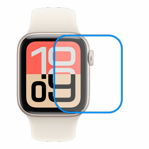 Скрин Мобайл защитный экран для Apple Watch SE 3 - 40mm из нано стекло 9H