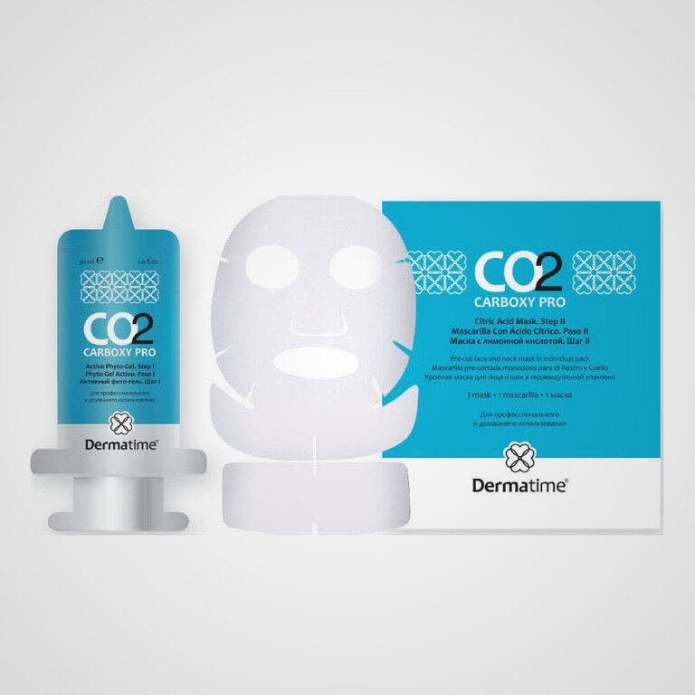 Набор - 5 комплектов на 1 процедуру карбокситерапии DERMATIME CO2 Carboxy Pro Набор 1 шт