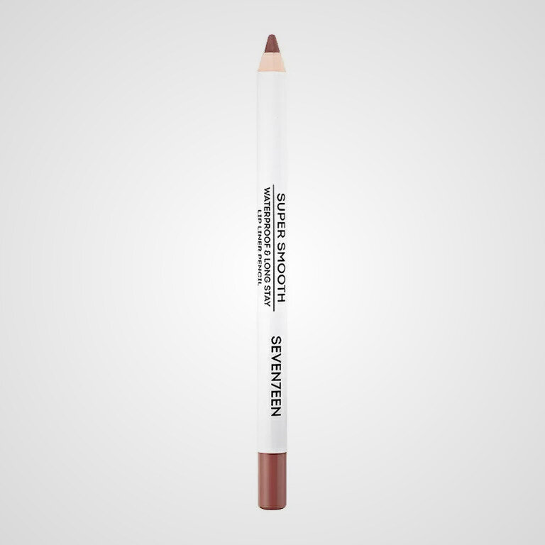 Карандаш для губ водостойкий с витамином Е тон 01 Натуральный беж SEVENTEEN Super Smooth Waterproof Карандаш 1,2 гр