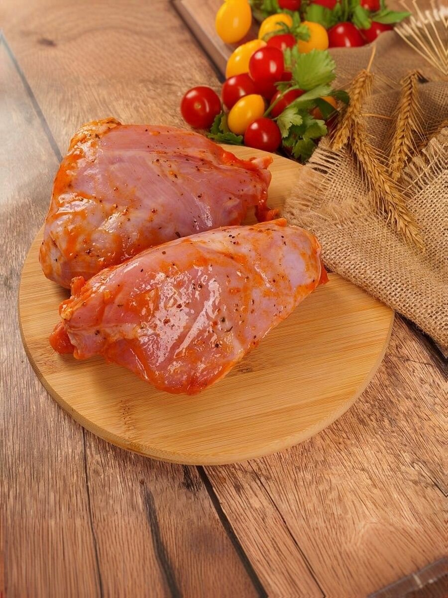 Ножки задние кролика в маринаде 750 гр, Ферма Евгения Рошаля