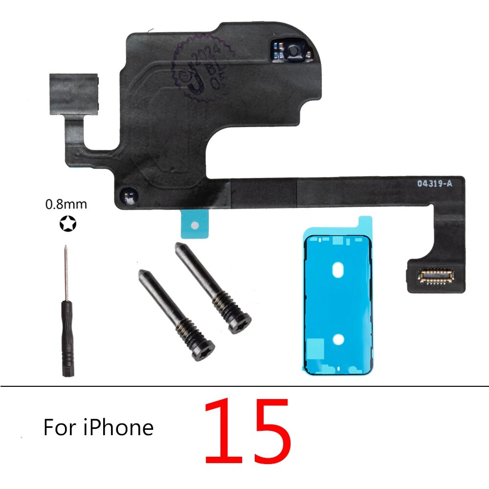 1 комплект, передний наушник, динамик, датчик приближения, гибкий ленточный кабель для IPhone 13 15
