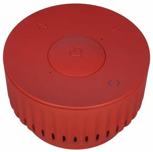 Умная колонка Сбер SberBoom mini (SberBoom mini) красный - 5 Вт, Bluetooth, Wi-Fi, виртуальные ассистенты Салют