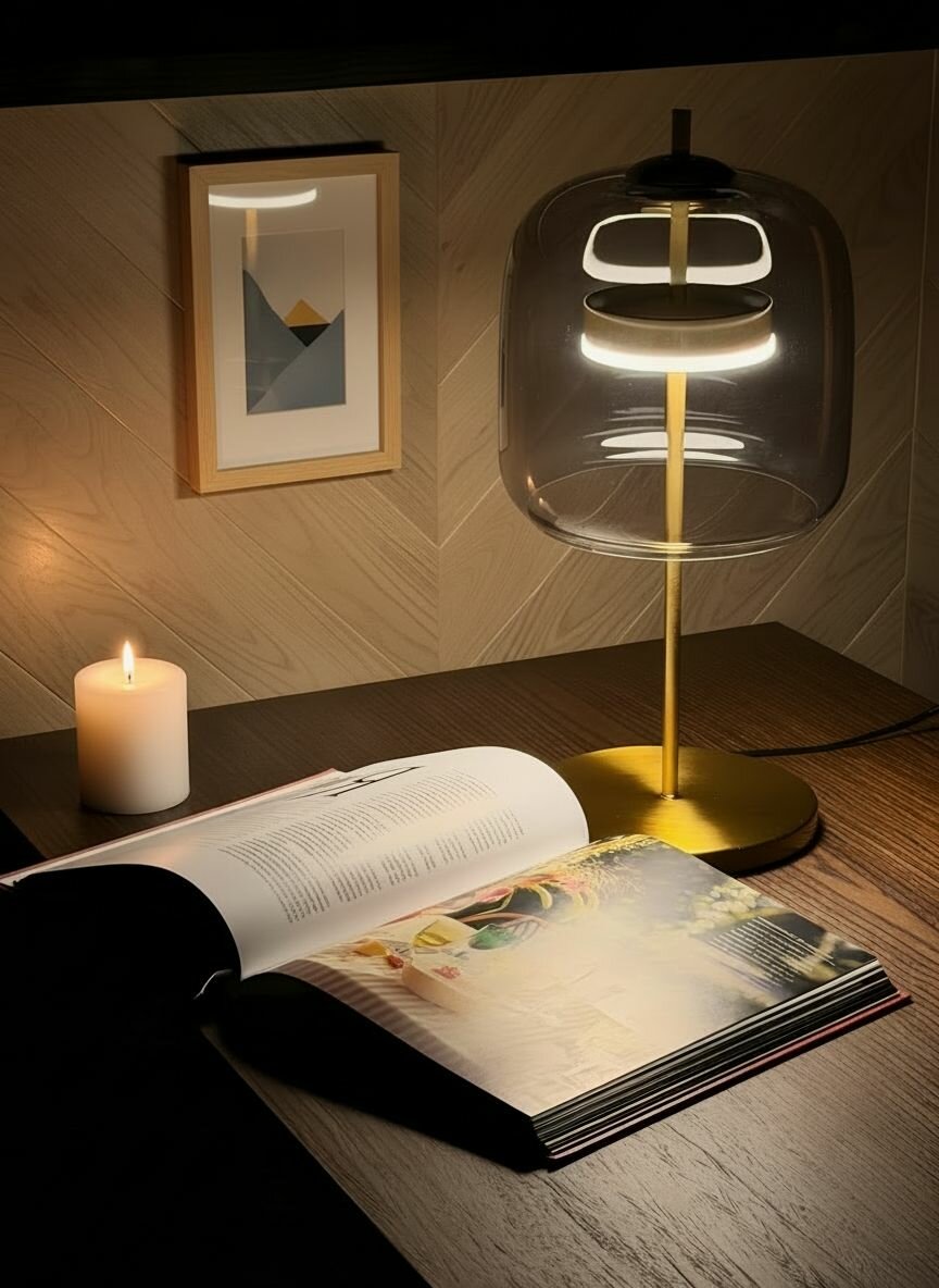 Лампа настольная, светильник настольный, 50 см