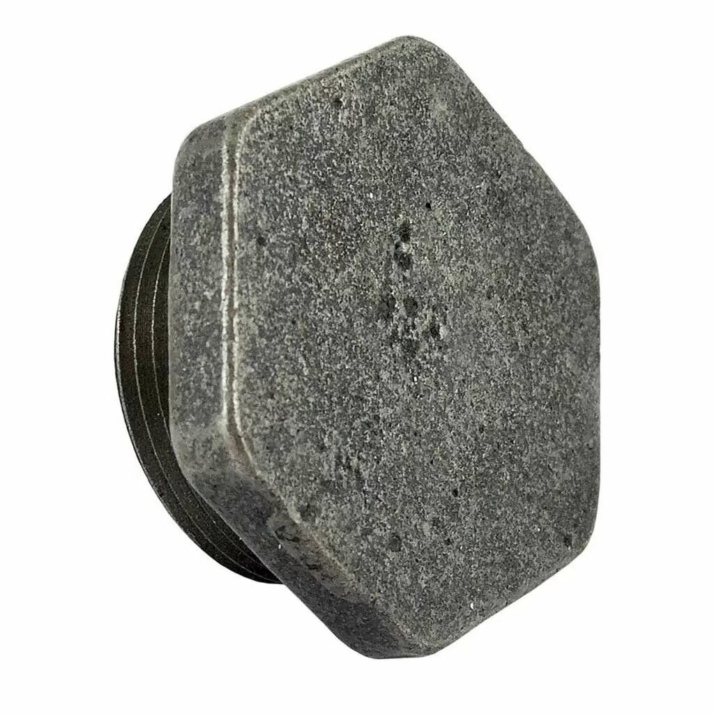 Заглушка для радиатора КНР для чугунного, левая S, диаметр резьбы 1 1/4 дюйма