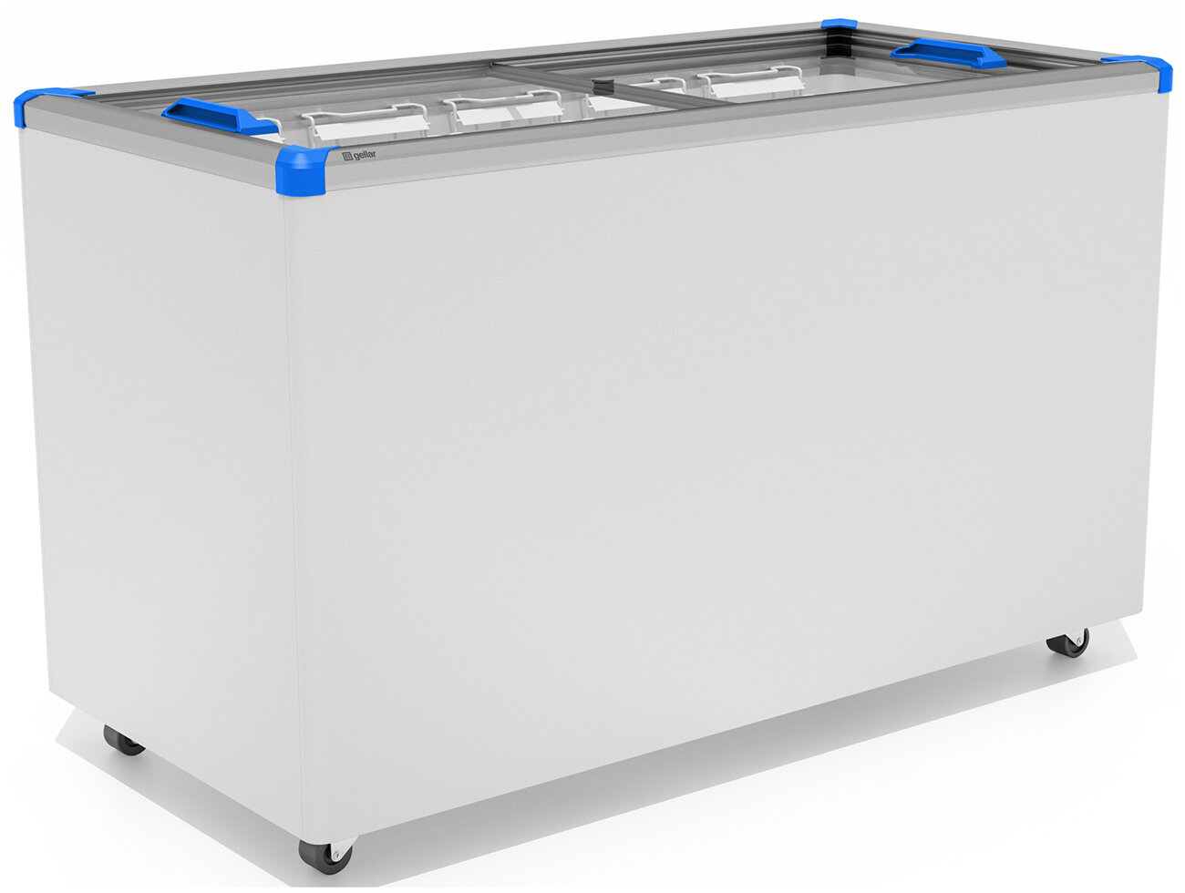Морозильный ларь Gellar FG 400 C А 380 л, синий