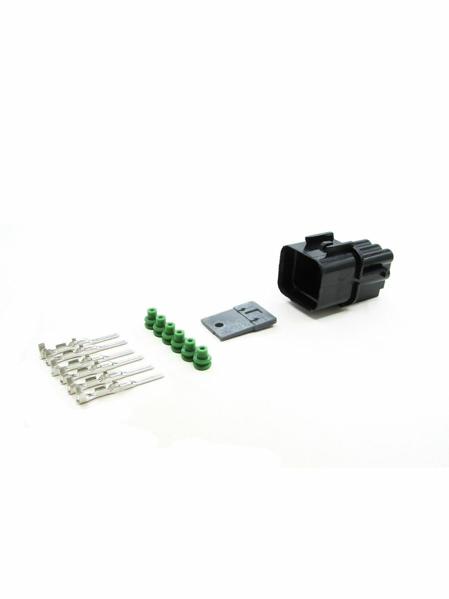 Разъём 6 pin CARGEN AX6546S жгута катушек зажигания для Chevrolet, Daewoo, Hyundai, Kia / Шевроле, Дэу, Хендай, Киа