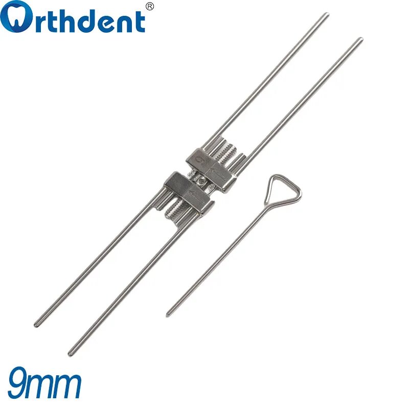 Регулируемый стоматологический расширитель, вращающиеся ключи, винт для имплантации, быстрое пальтальное расширение, рама типа из нержавеющей стали, Орто-стоматологический инструмент