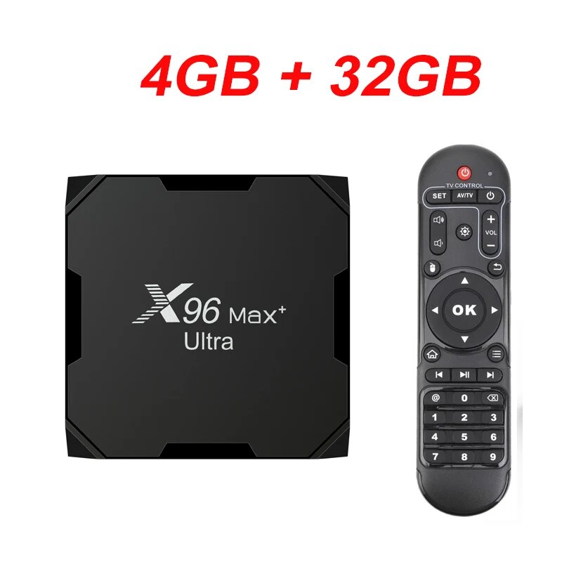 X96 Max+ Ultra 4G 32G Smart TV Box