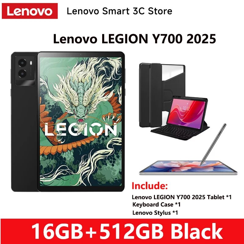 Планшет Lenovo Y700, 8.9", 8/512ГБ, Wi-Fi, Android