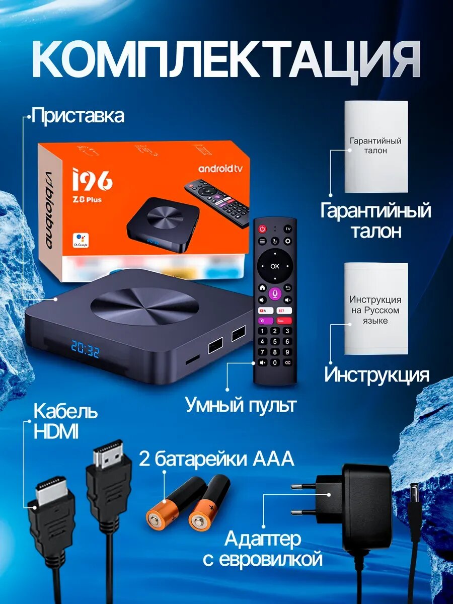 Смарт ТВ приставка для телевизора — фото 1