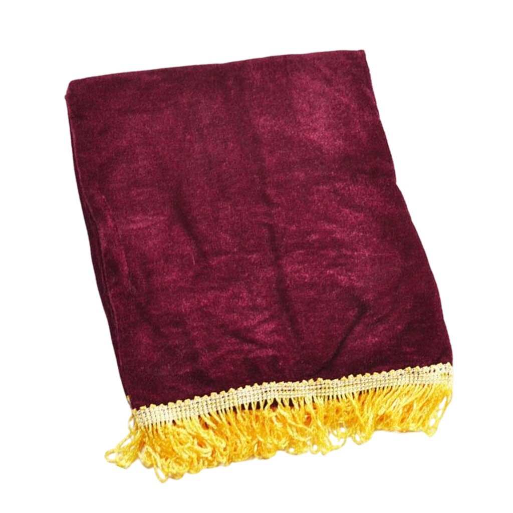 Универсальная пылезащитная крышка электронной клавиатуры Golden velvet с 61 клавишей-темно-бордовый