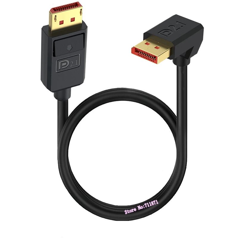 Кабель DisplayPort ERE 2.1 16K Золотой, 1.8 Meter