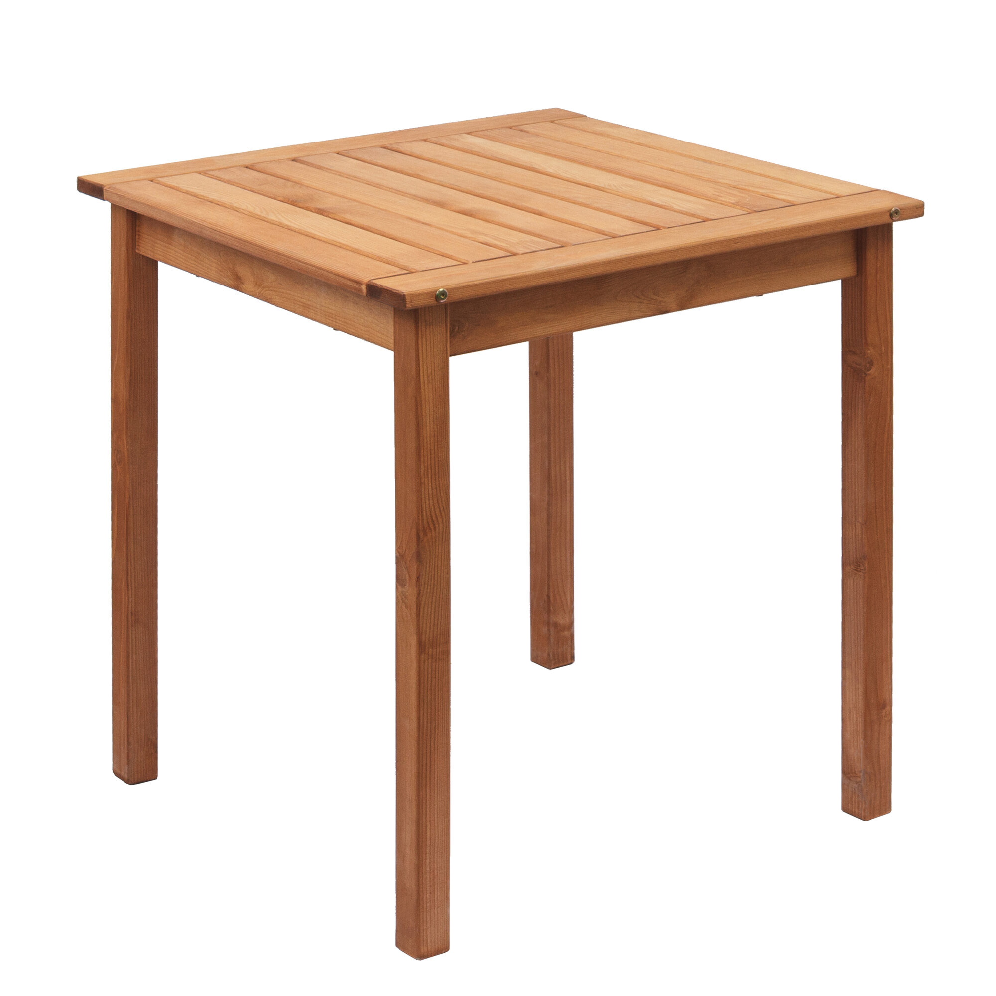 Стол DYATEL стационарный квадратный сосна 70х70 см (цвет дуб)