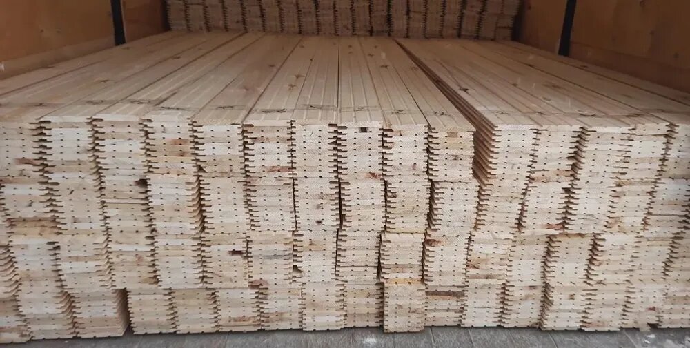 Вагонка, осина, 16х96х1200, Сорт 3 (С), 10 шт