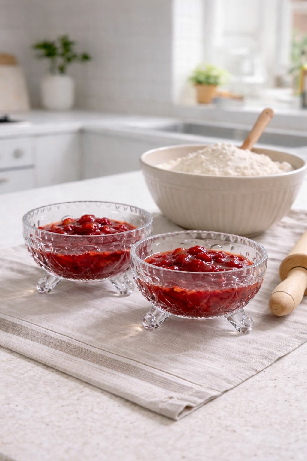 Креманки, джемницы DELI Basic, 2 шт, 215 мл