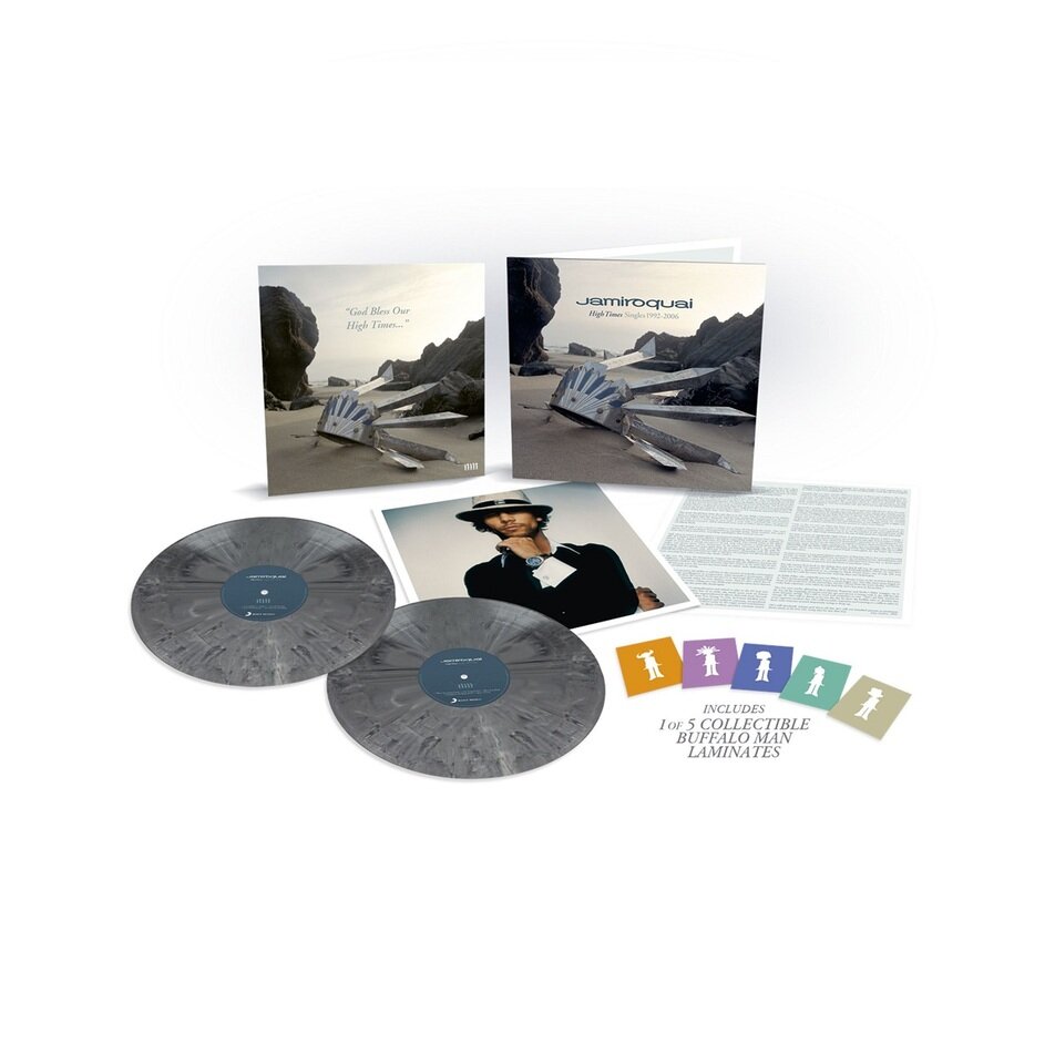 Jamiroquai "Виниловая пластинка Jamiroquai High Times Singles 1992-2006 - Steel Colour"