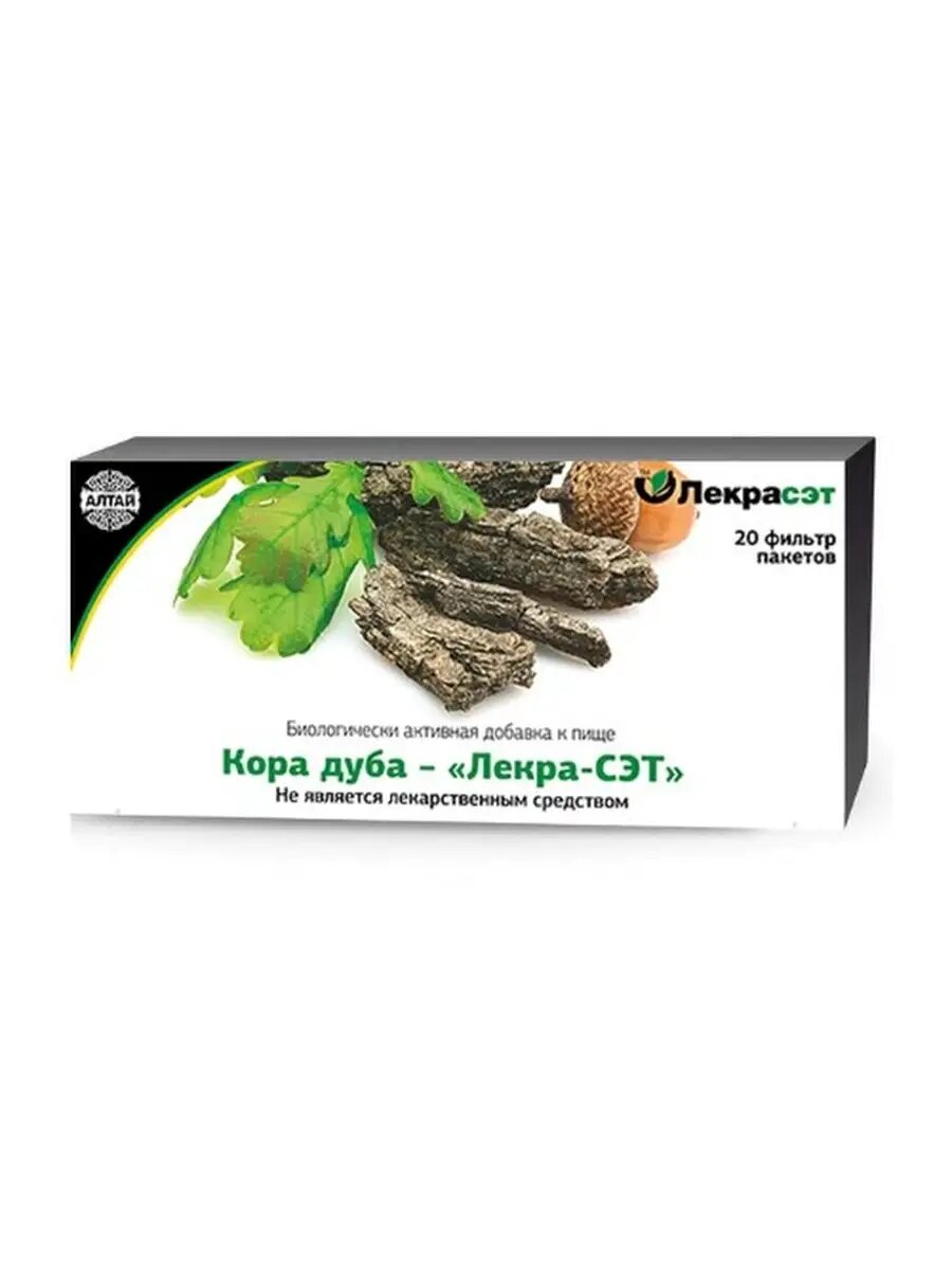 Дуба кора лекра-сэт 1,5 20 шт. фильтр-пакеты