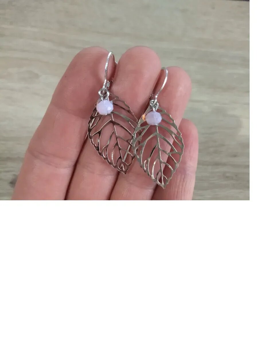 Серьги, металл