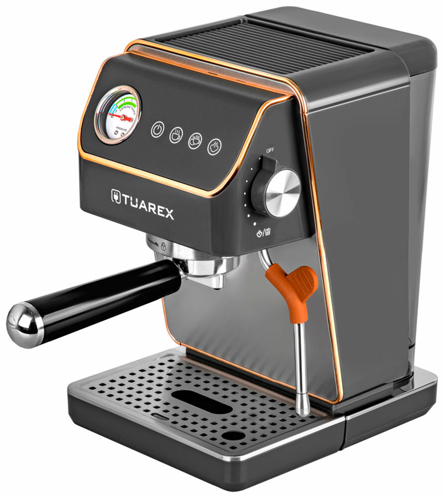 Кофеварка рожковая Tuarex TK-1260, темно-серый