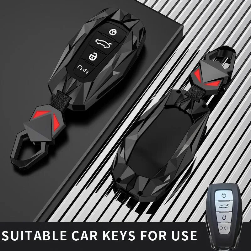 Чехол Для Ключей Geely, Совместимый С Coolray X6, Emgrand, Global Hawk GX7, Atlas, Boyue, NL3, EX7, Emgrand, Kulrey, GT