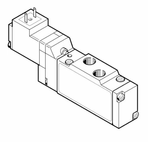 Распределитель с электромагнитным управлением Festo MEH-5/2-1/8-P-B арт. 173129