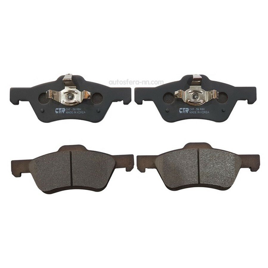 CTR GK0204 Колодки тормозные дисковые передние Ford Escape 2004 ~ 2007 / Maverick 2004 ~ 2006 ; Mazda Tribute 2