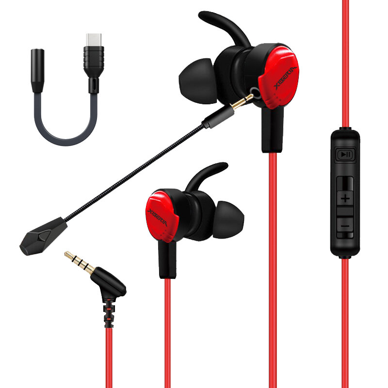 Беспроводные наушники унисекс XIBERIA 5858625, MG-1 [3.5mm Mobile Game Version] + [P31] Type-c Adapter Cable