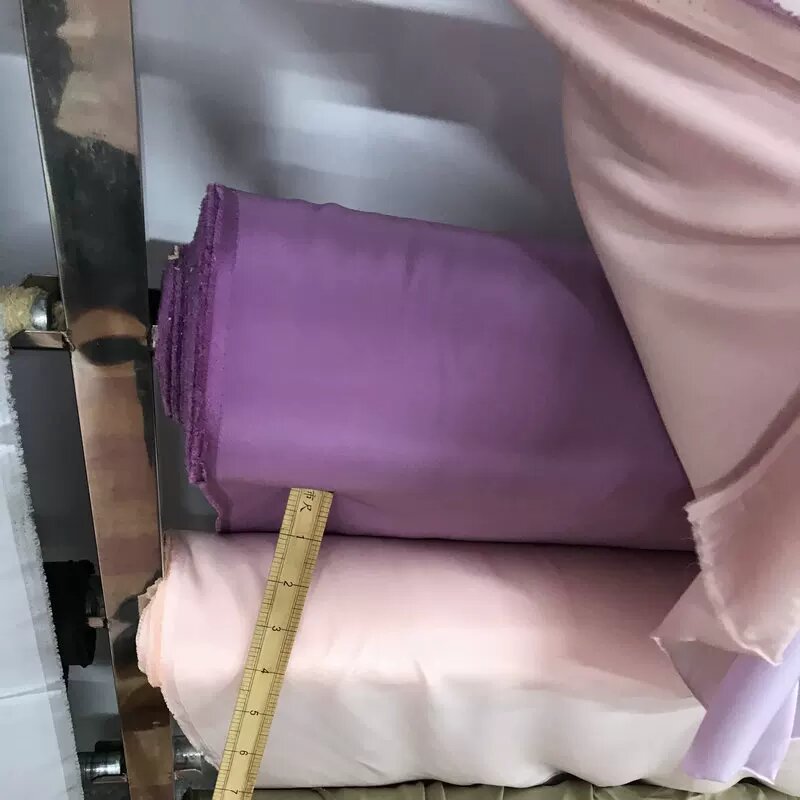 Широкая шелковая ткань для постельного белья из 100% тутового шелка, плотность 19 мм, однотонный креп-сатин, коллекция