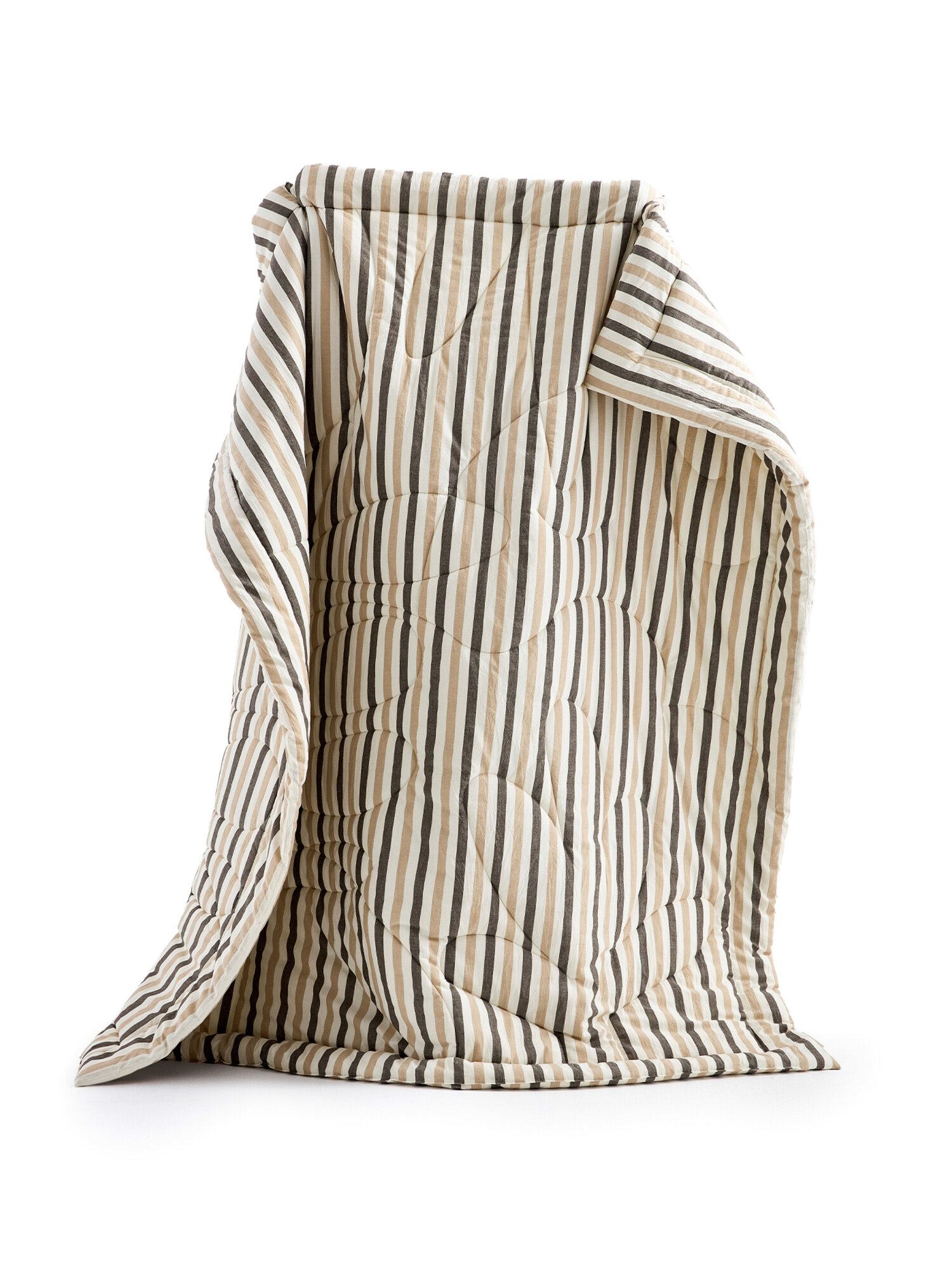 Одеяло - комфортер MORФEUS (морфеус) - YURA - Кофейная полоска, 200х200