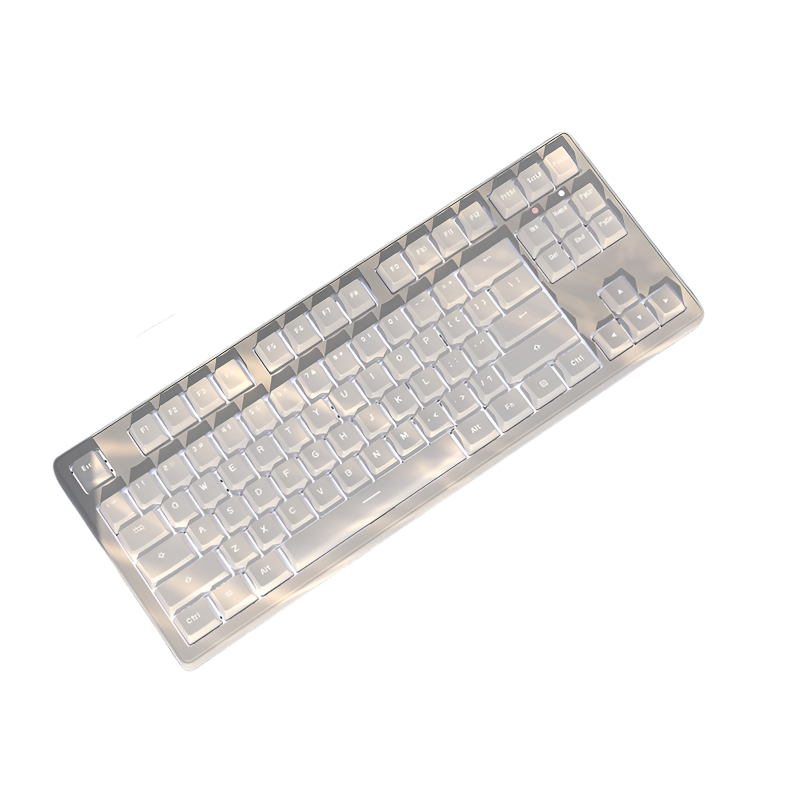 Игровая клавиатура унисекс EWEADN MT87 All Brown Switch, 87 клавиш