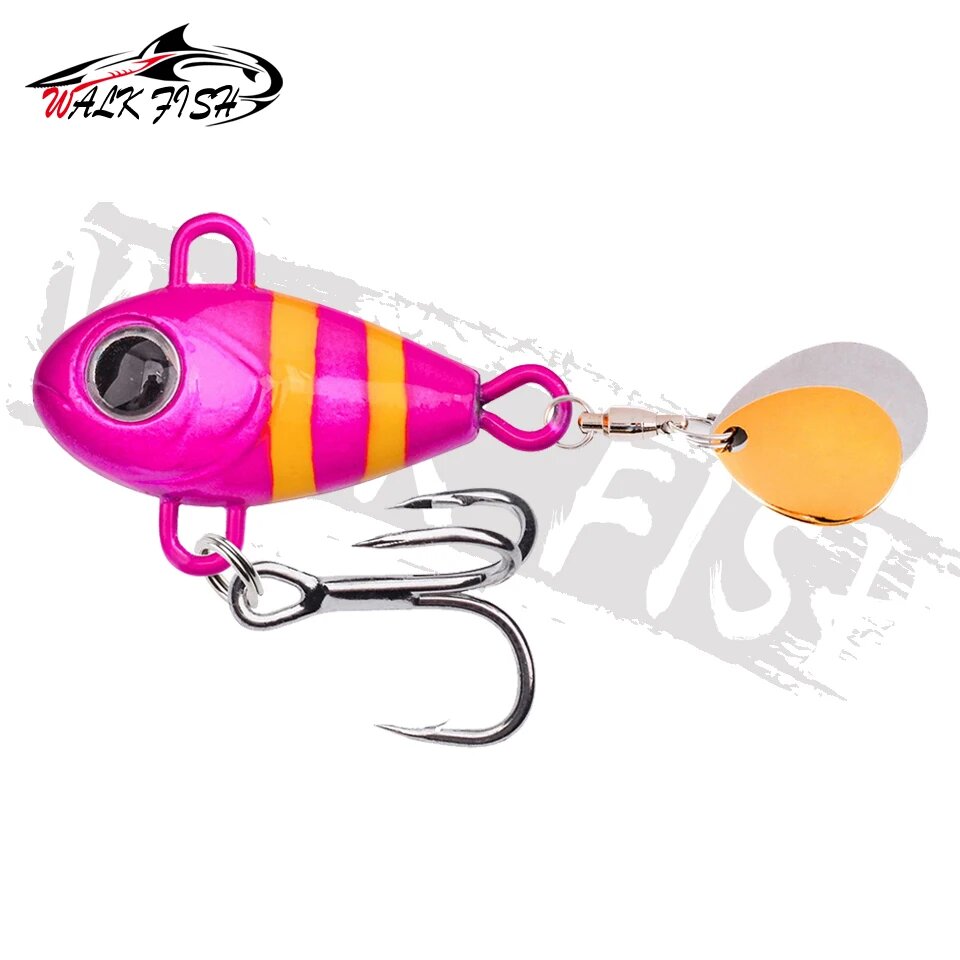WALK FISH Вращающаяся приманка, Розовый, J10