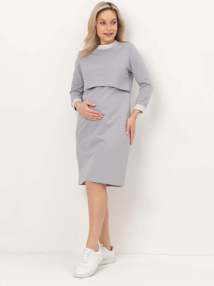 Платье для кормящих мам Осень - Зима 2025 / 2026