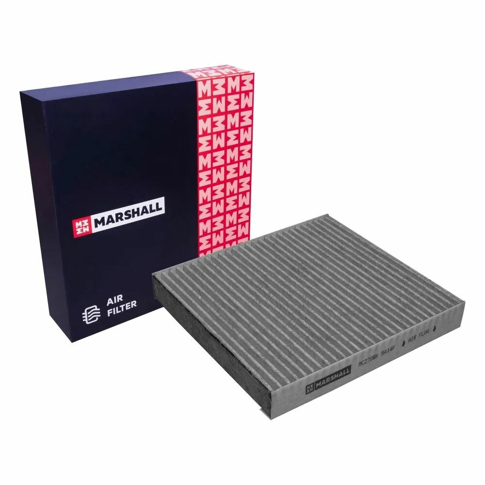 Фильтр салона угольный MARSHALL MC2708K Jetour: Dashing, X70 Plus, X90 Plus, X95