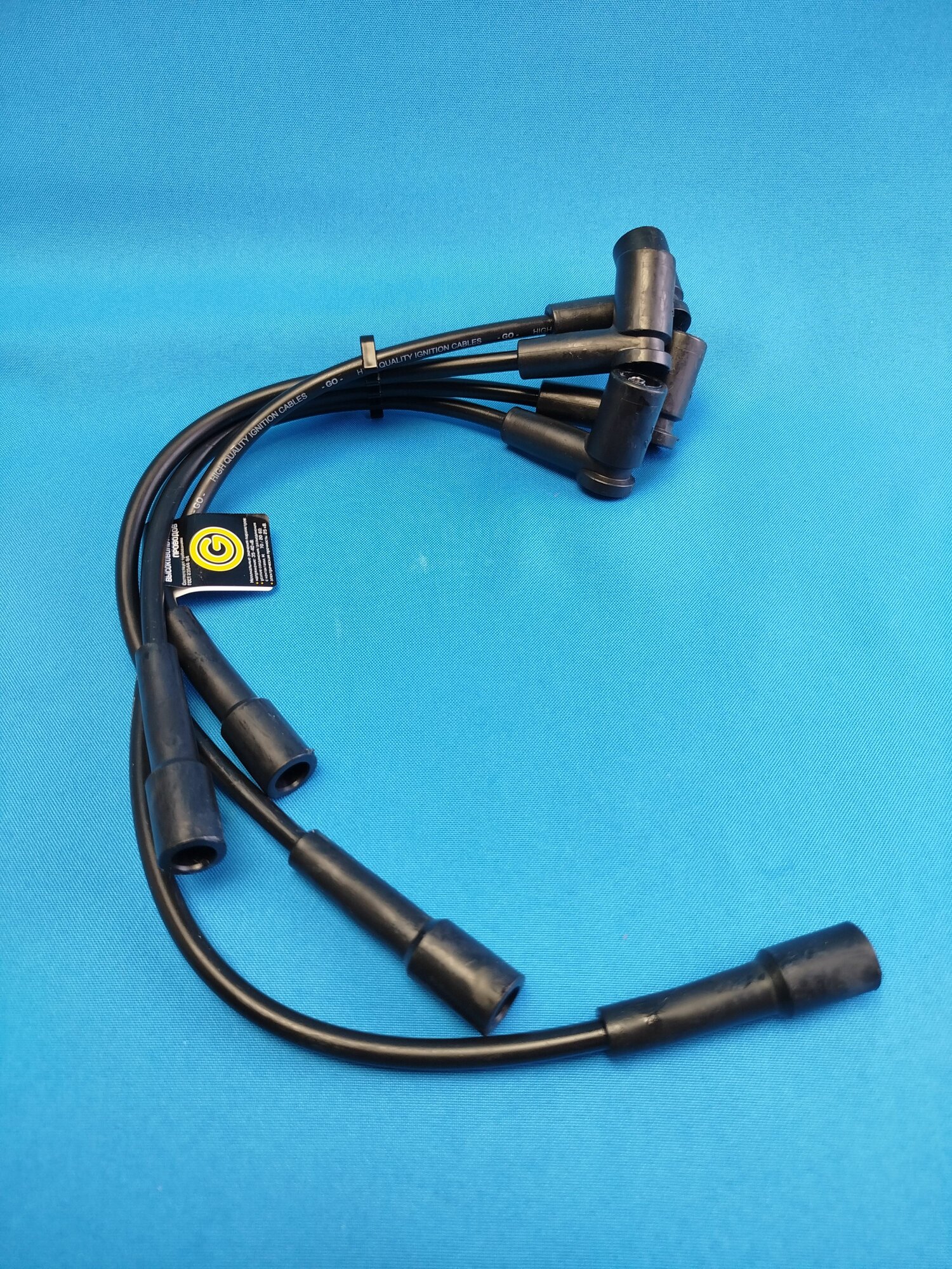 Провода высоковольтные "GO" для автомобилей Ларгус 8кл, Renault Logan, Sandero, Megane, Symbol