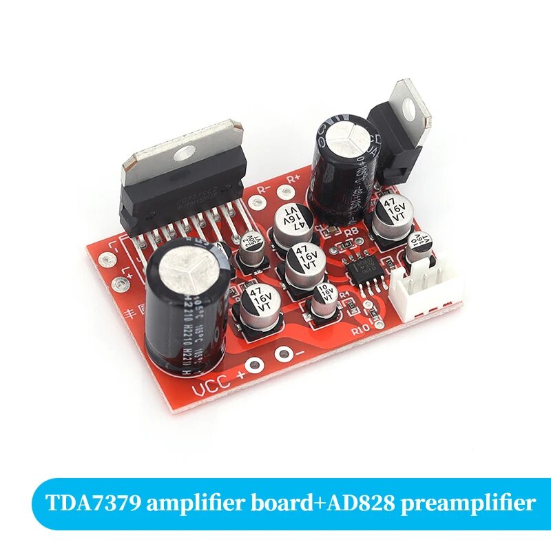 Плата усилителя TDA7379 + AD828, 5 шт.