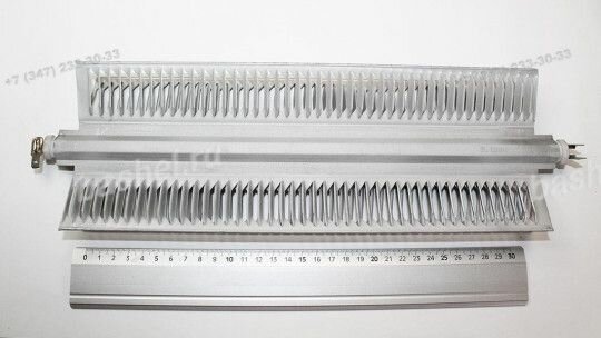 Тэнр возд. EL 2x500W LBH-344/317x38x110mm алюминиевый (для конвекторных обогревателей, Х-образный)
