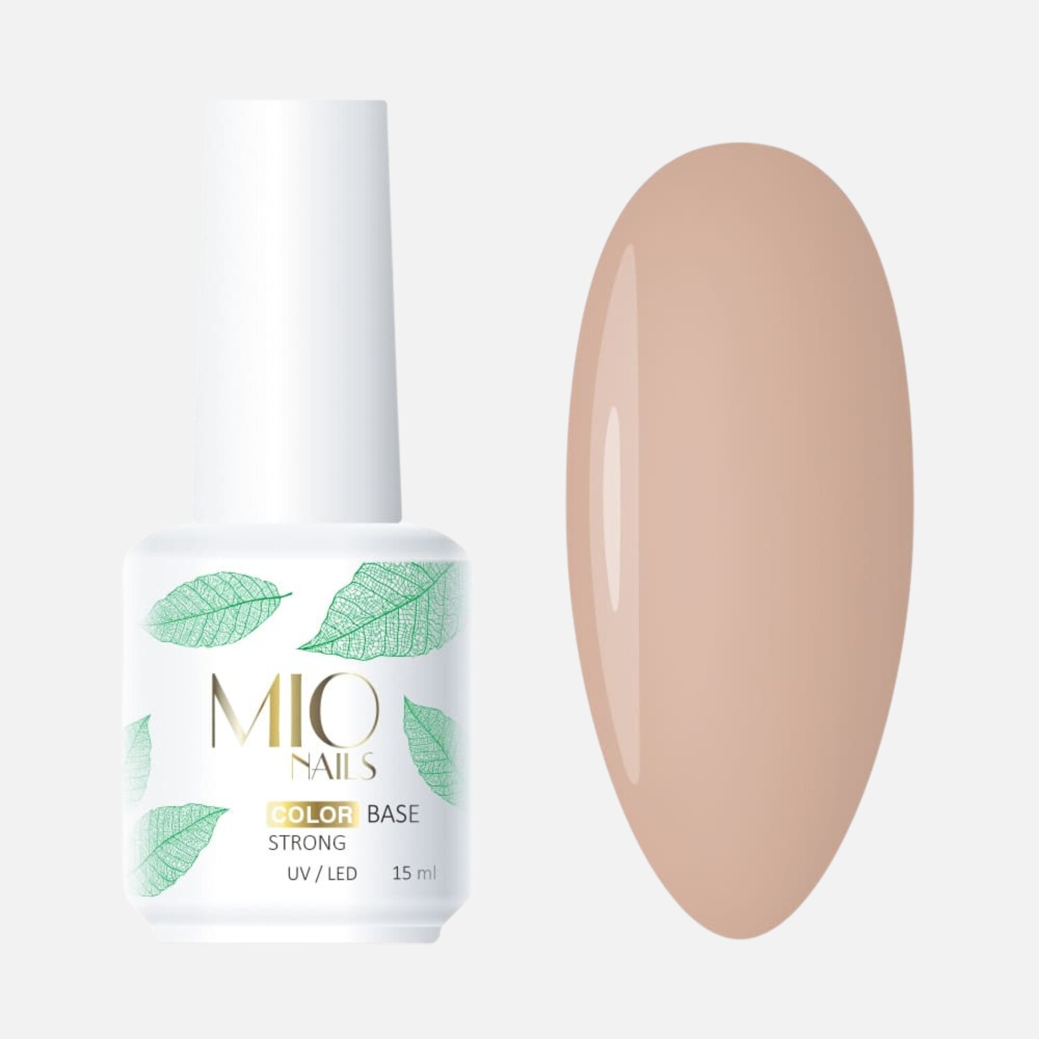 Камуфлирующая база для гель-лака MIO Nails Base Color Nude №12 15 мл