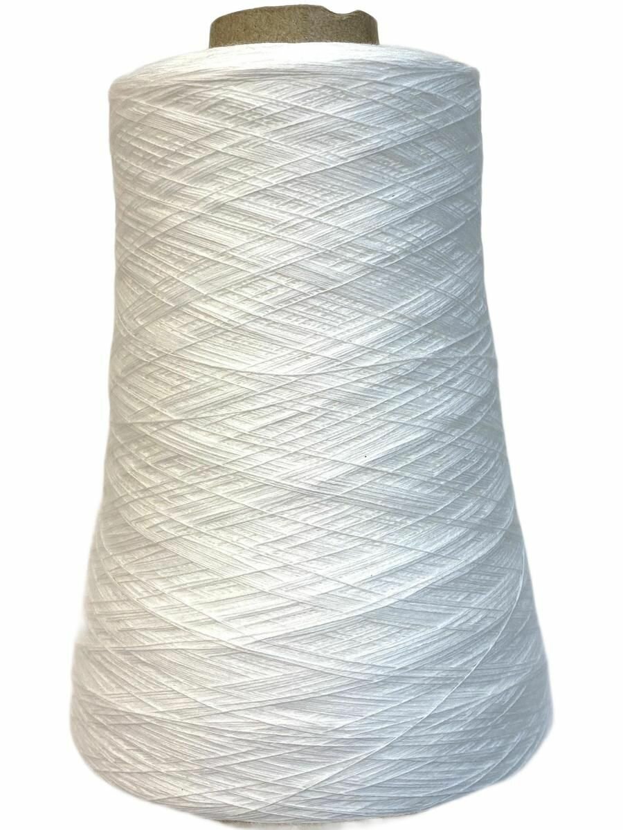 Пряжа на бобине (Италия) 100% мерсеризованный хлопок 100г-2500м 200г