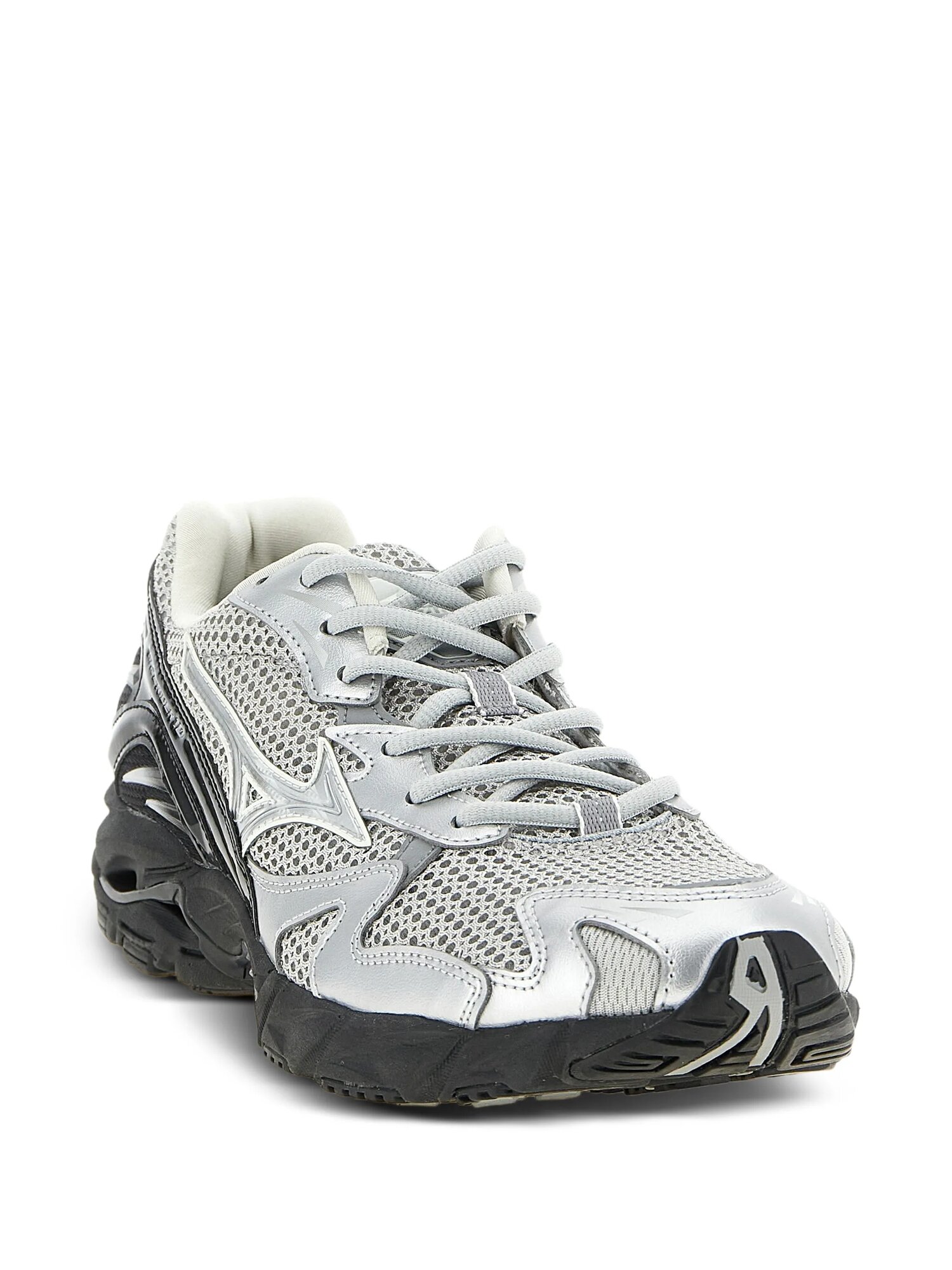 Кроссовки Mizuno Wave Rider 10, размер 13 US, Silver — фото 1