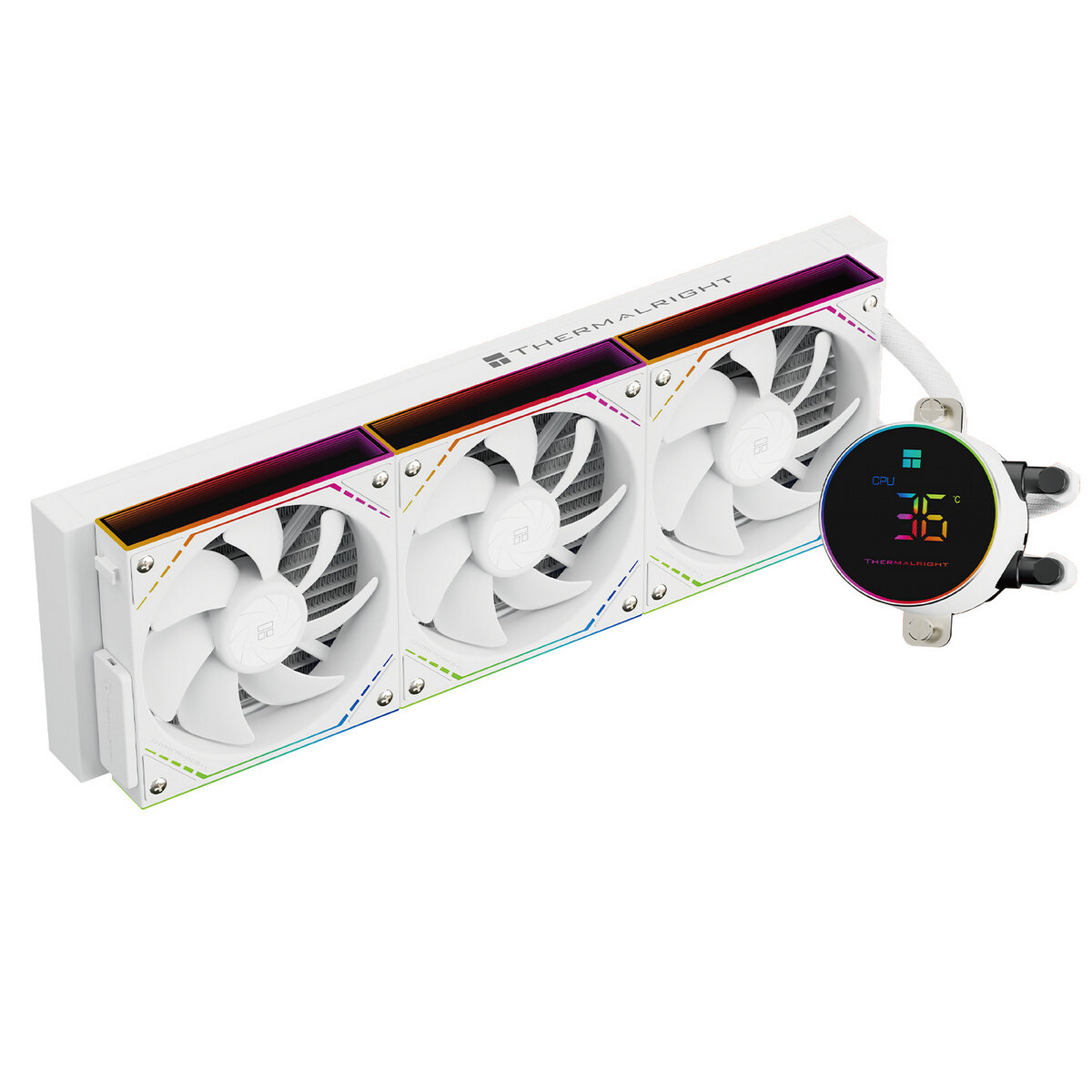 Жидкостная система охлаждения Thermalright Frozen Magic 360 Digital ARGB WHITE V2, Белый (814256020879)